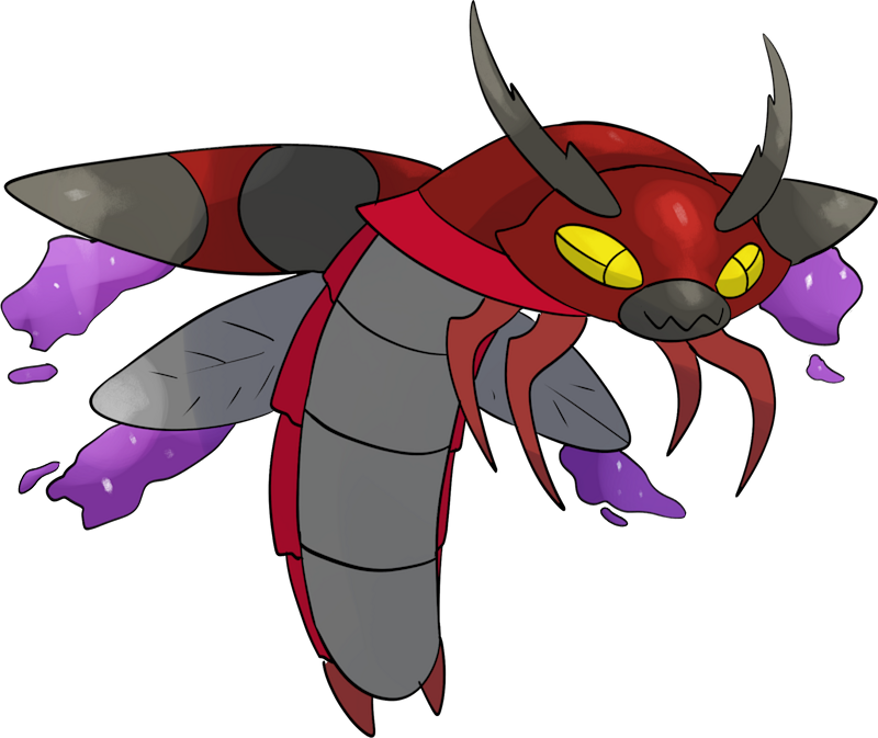 Monster 2533 Caloptox Dex: Evolution, Moves, Location, Stats